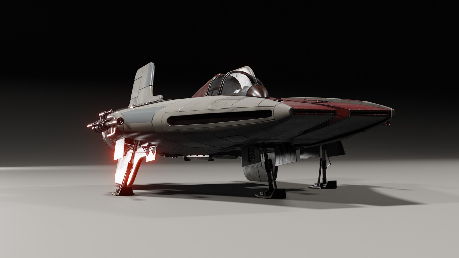 ArtStation - RZ-1 A-Wing Interceptor - Star Wars | Game Assets