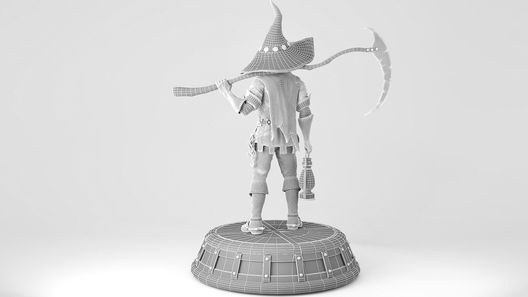 ArtStation - Pumpkin souls reaper Low-poly 3D model | Game Assets