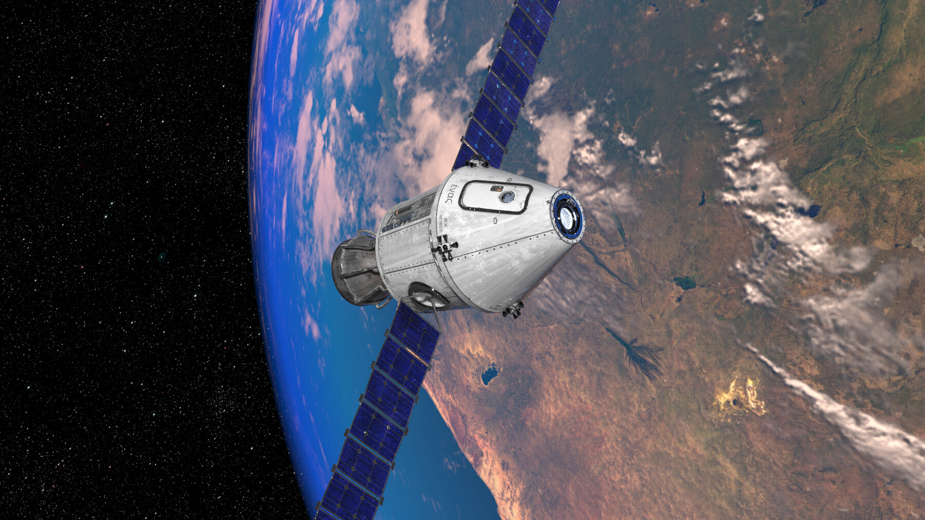 ArtStation - Spaceship - Command module | Game Assets