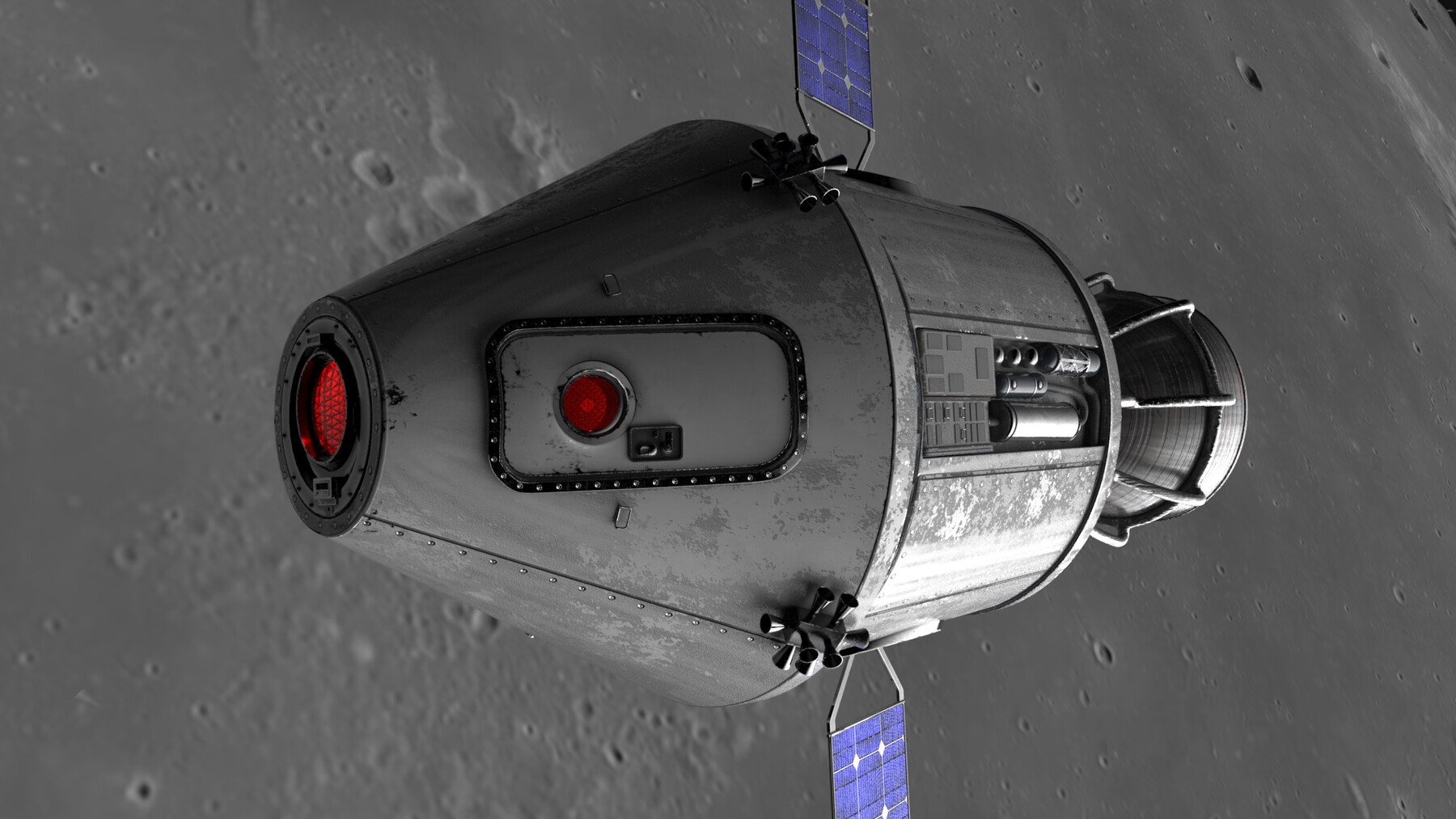 ArtStation - Spaceship - Command module | Game Assets