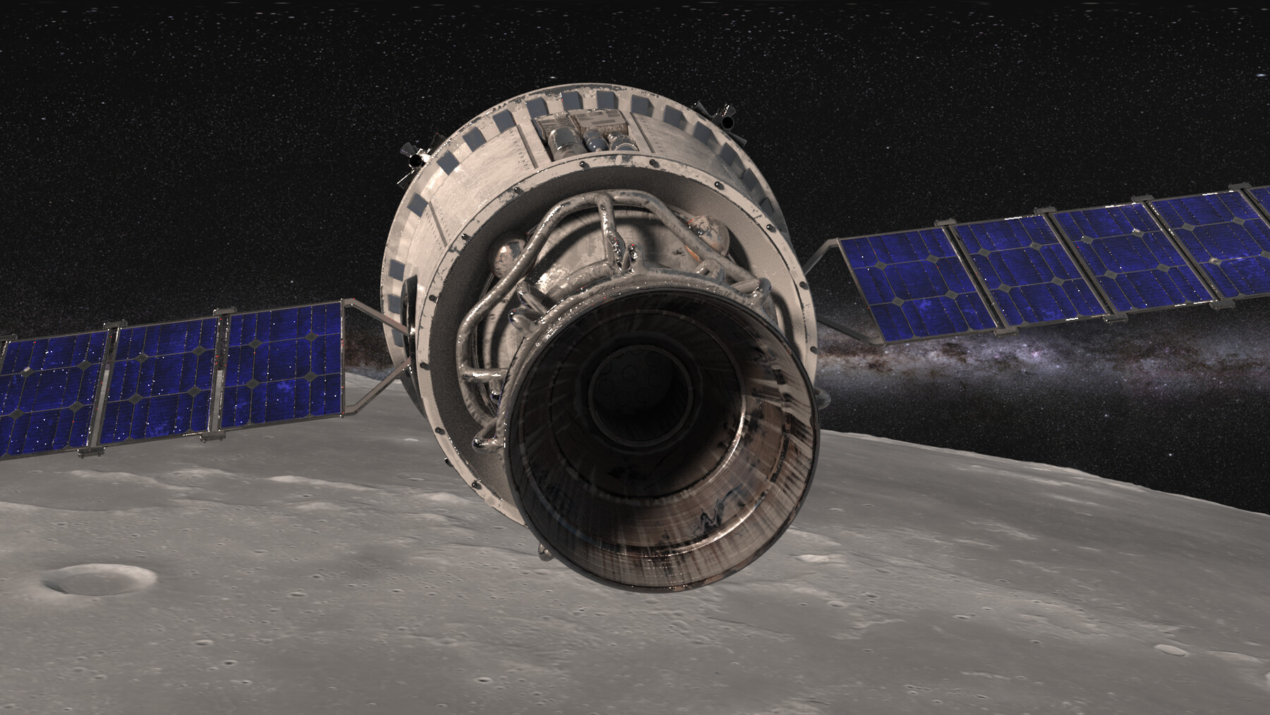 ArtStation - Spaceship - Command module | Game Assets