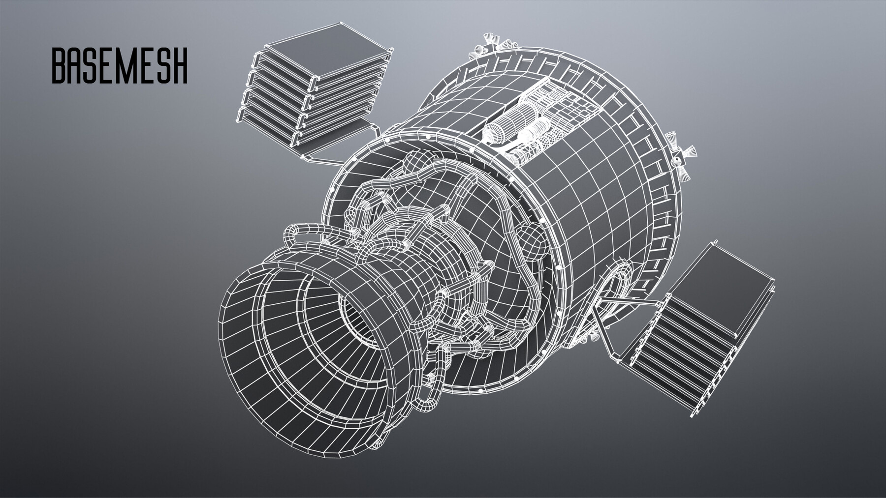 ArtStation - Spaceship - Command module | Game Assets
