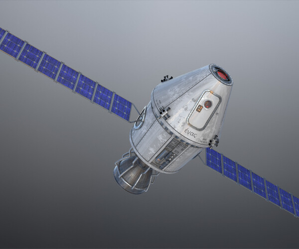 ArtStation - Spaceship - Command module | Game Assets