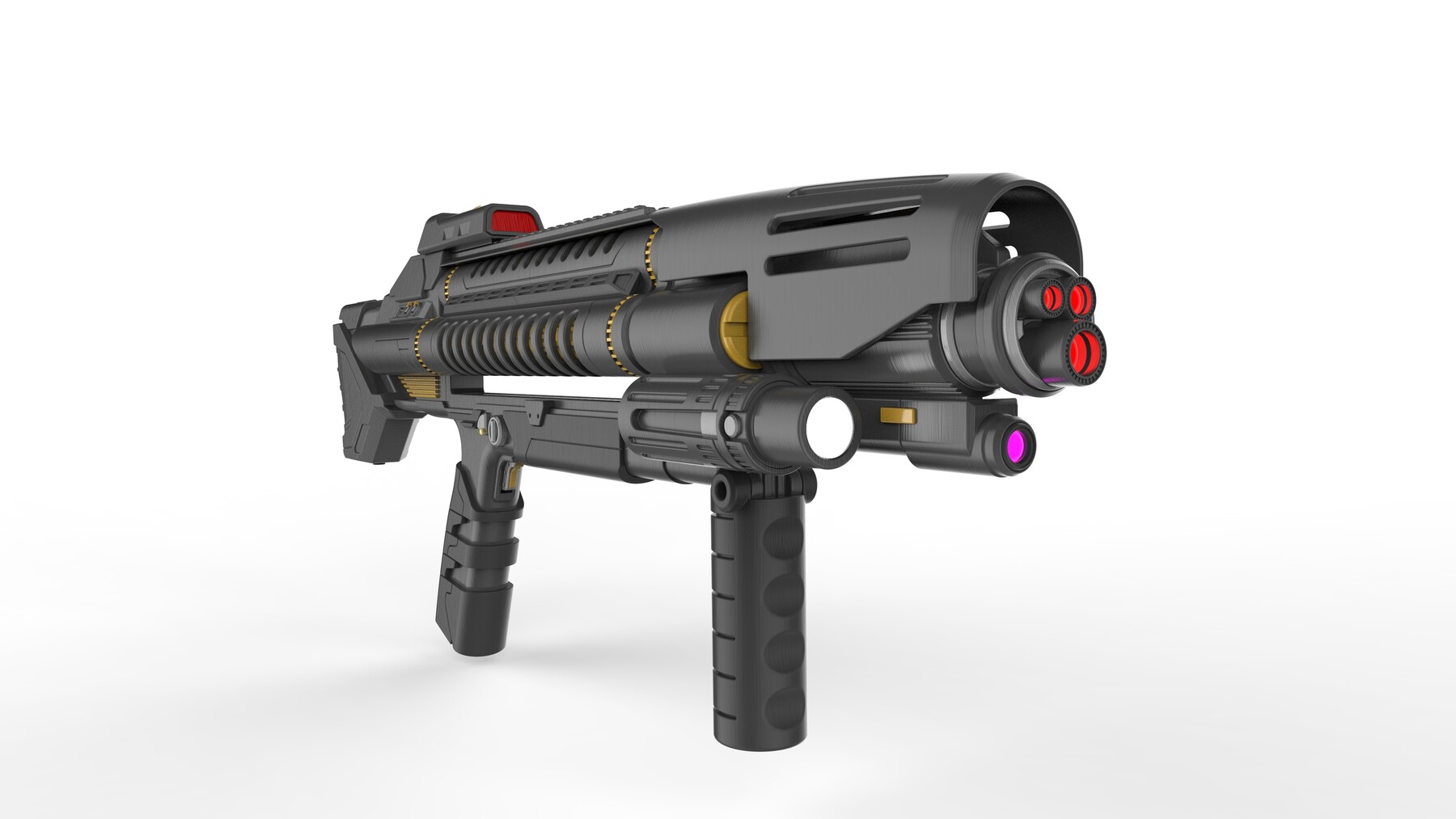 ArtStation - STARFLEET PHASER RIFLE - STAR TREK DISCOVERY - PRINTABLE ...