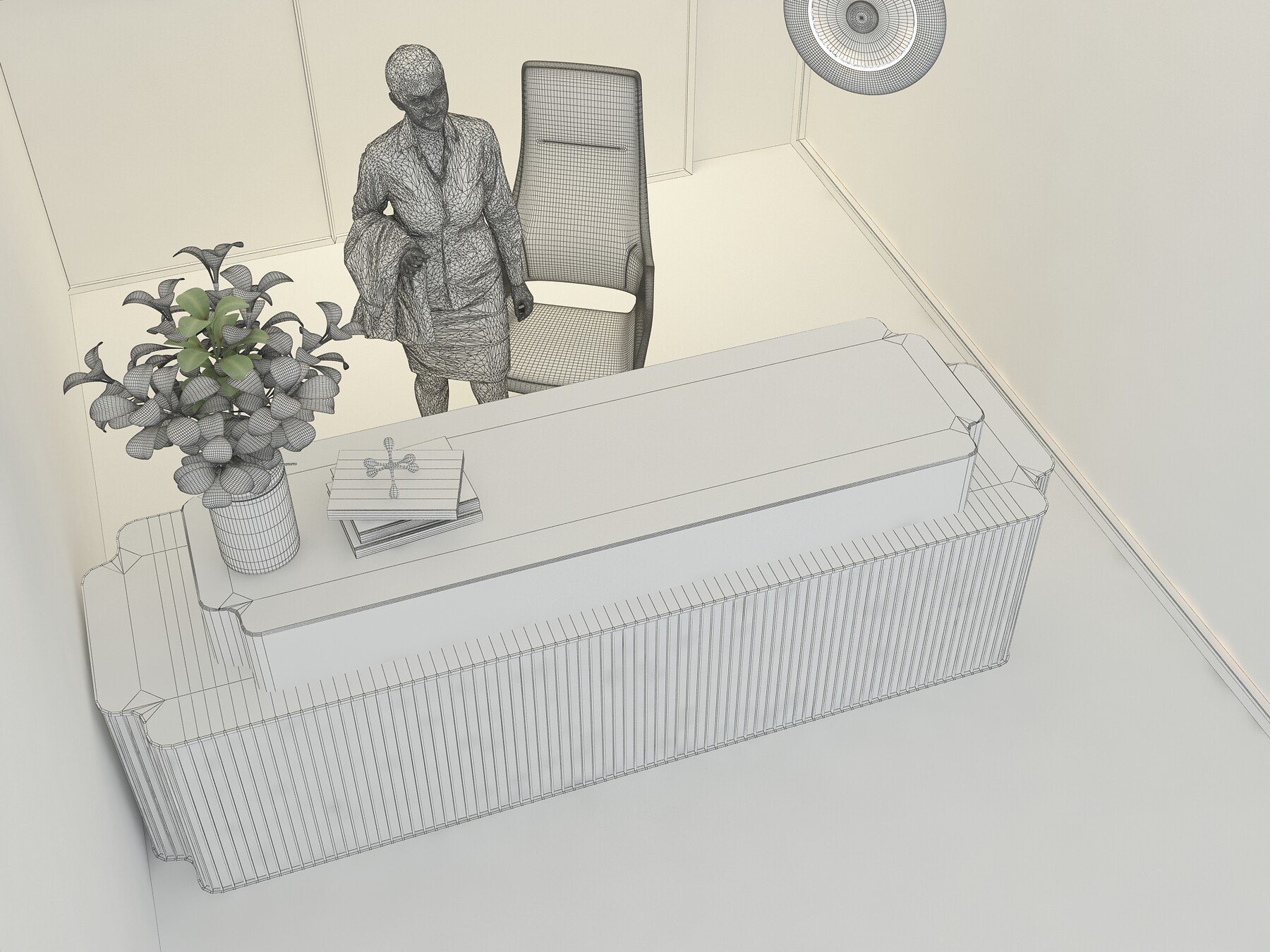 ArtStation - Reception Desk - 034 | Resources