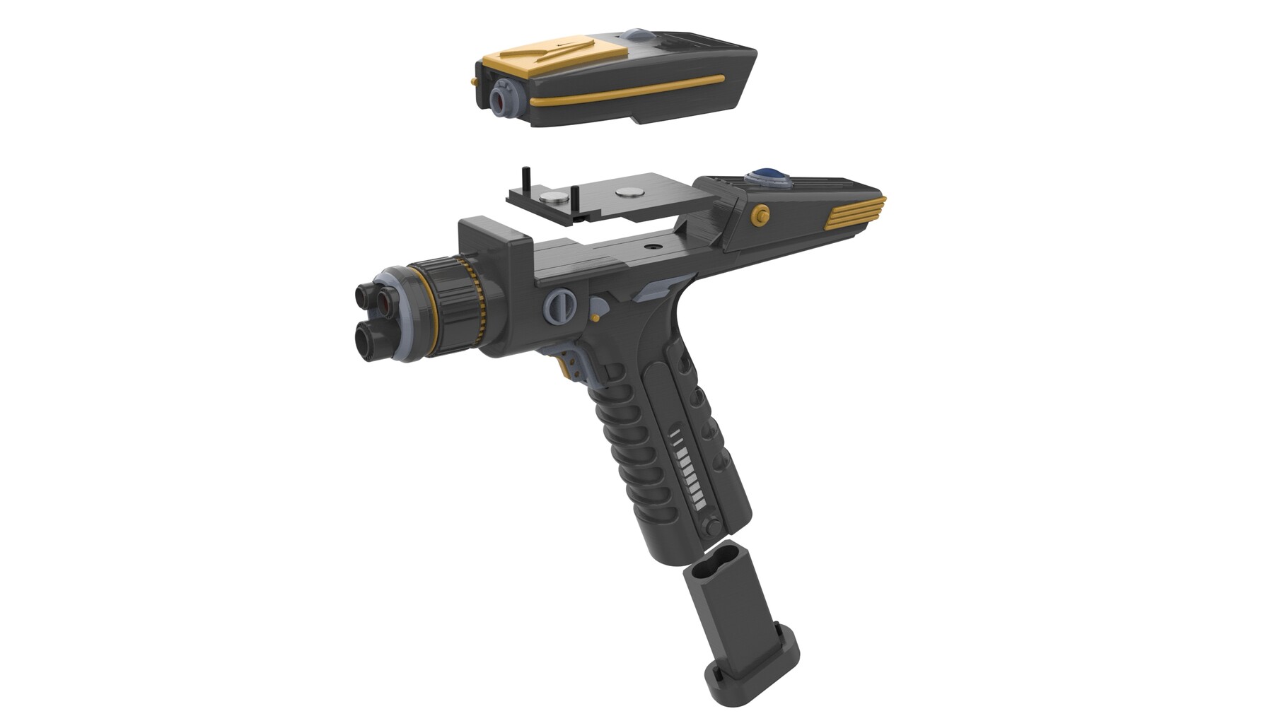 ArtStation - DISCOVERY PHASER - STAR TREK - PRINTABLE 3D MODEL - STL FILES | Resources