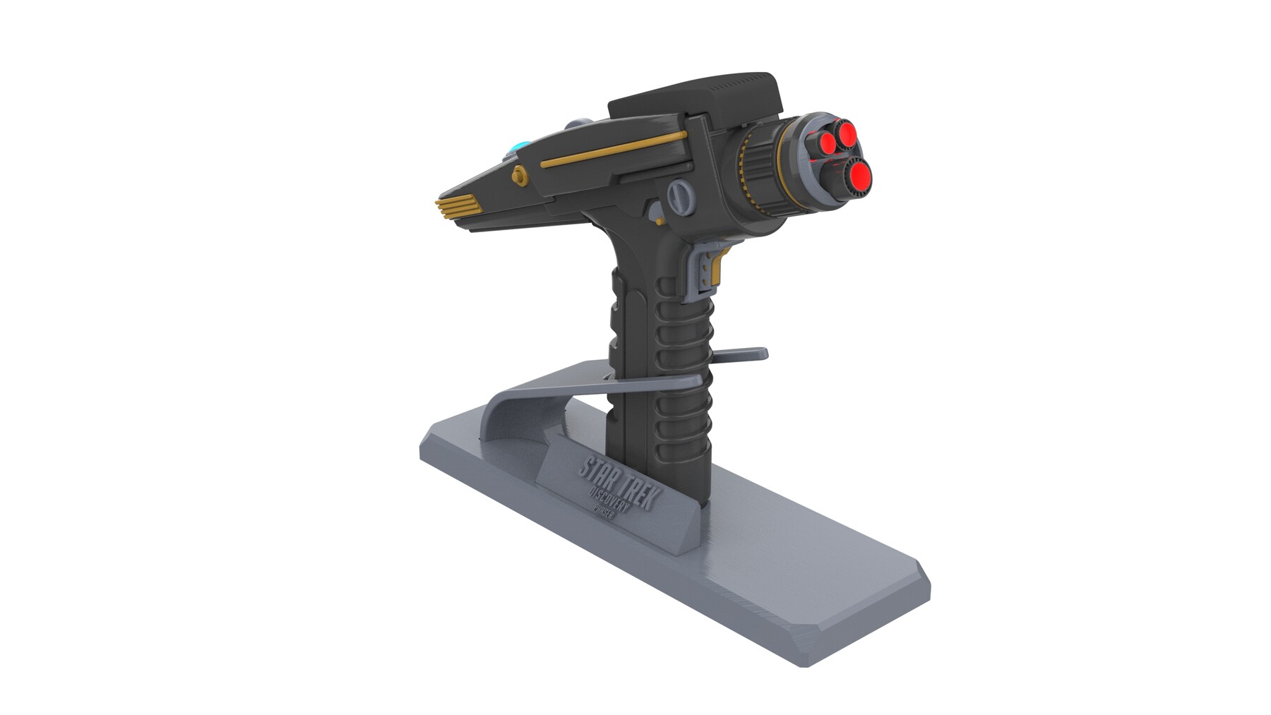 ArtStation - DISCOVERY PHASER - STAR TREK - PRINTABLE 3D MODEL - STL FILES | Resources