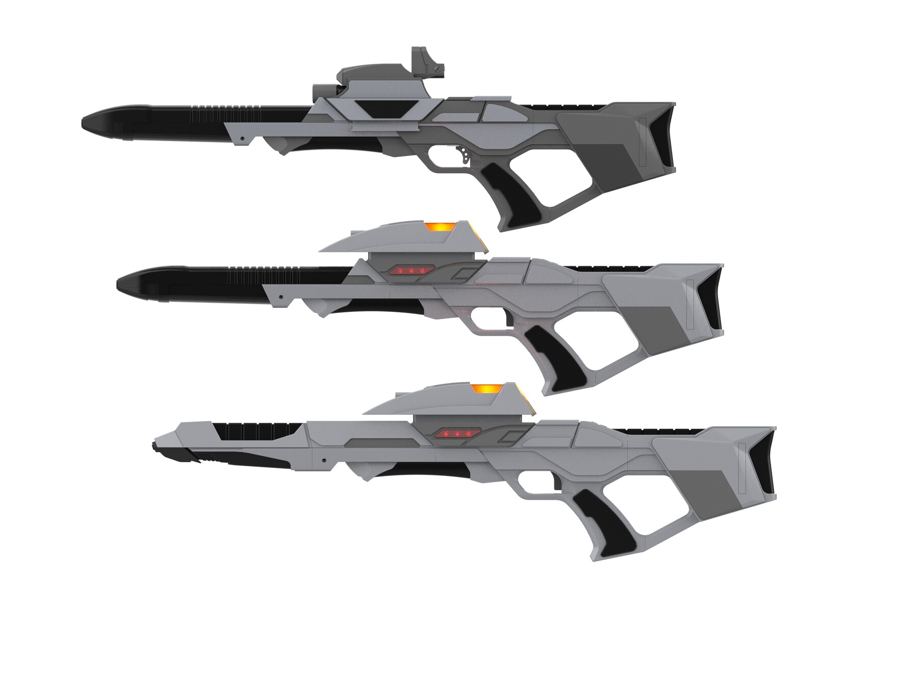 ArtStation - Type 3 Phaser Rifles Bundle - Star Trek First Contact ...
