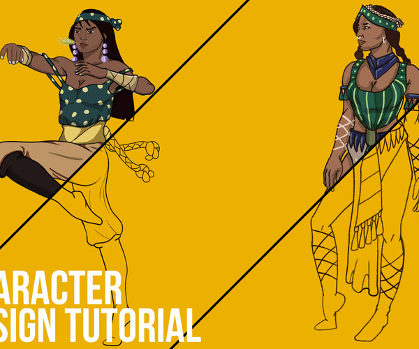 ArtStation - Character Design Tutorial vol.2 | Tutorials