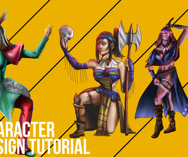 ArtStation - Character Design Tutorial vol.6 | Tutorials
