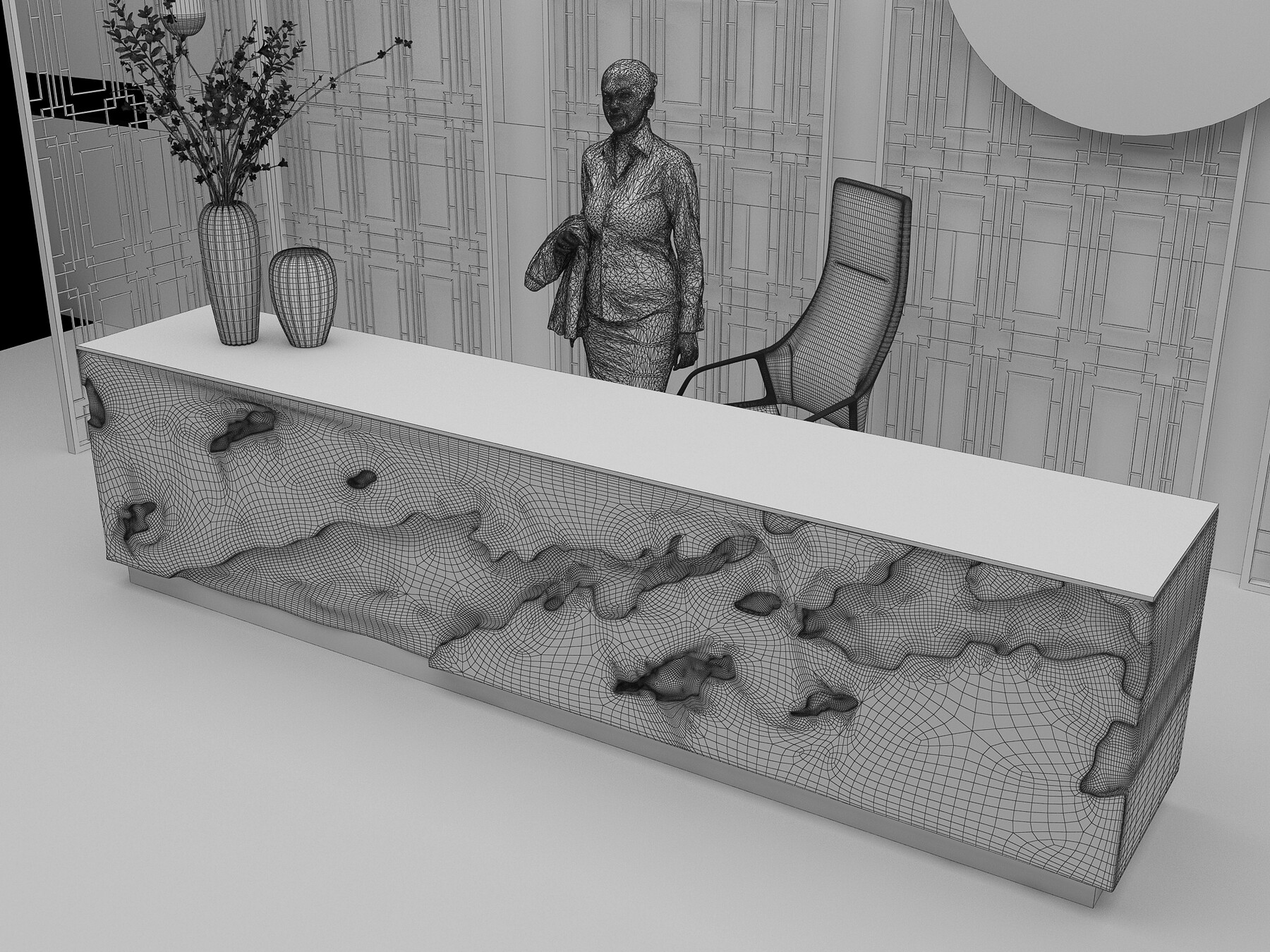 ArtStation - Reception Desk - 040 | Resources