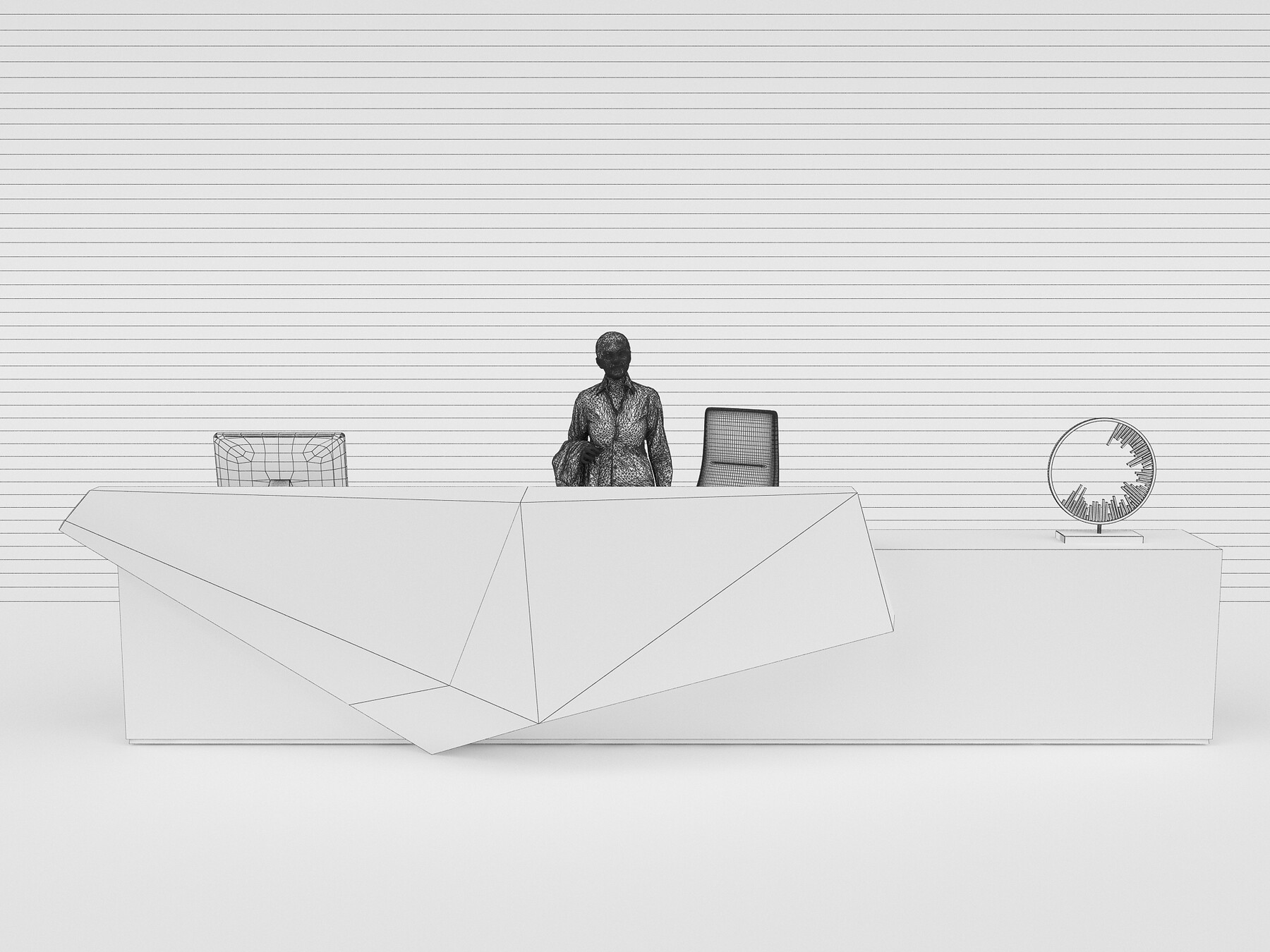 ArtStation - Reception Desk - 053 | Resources