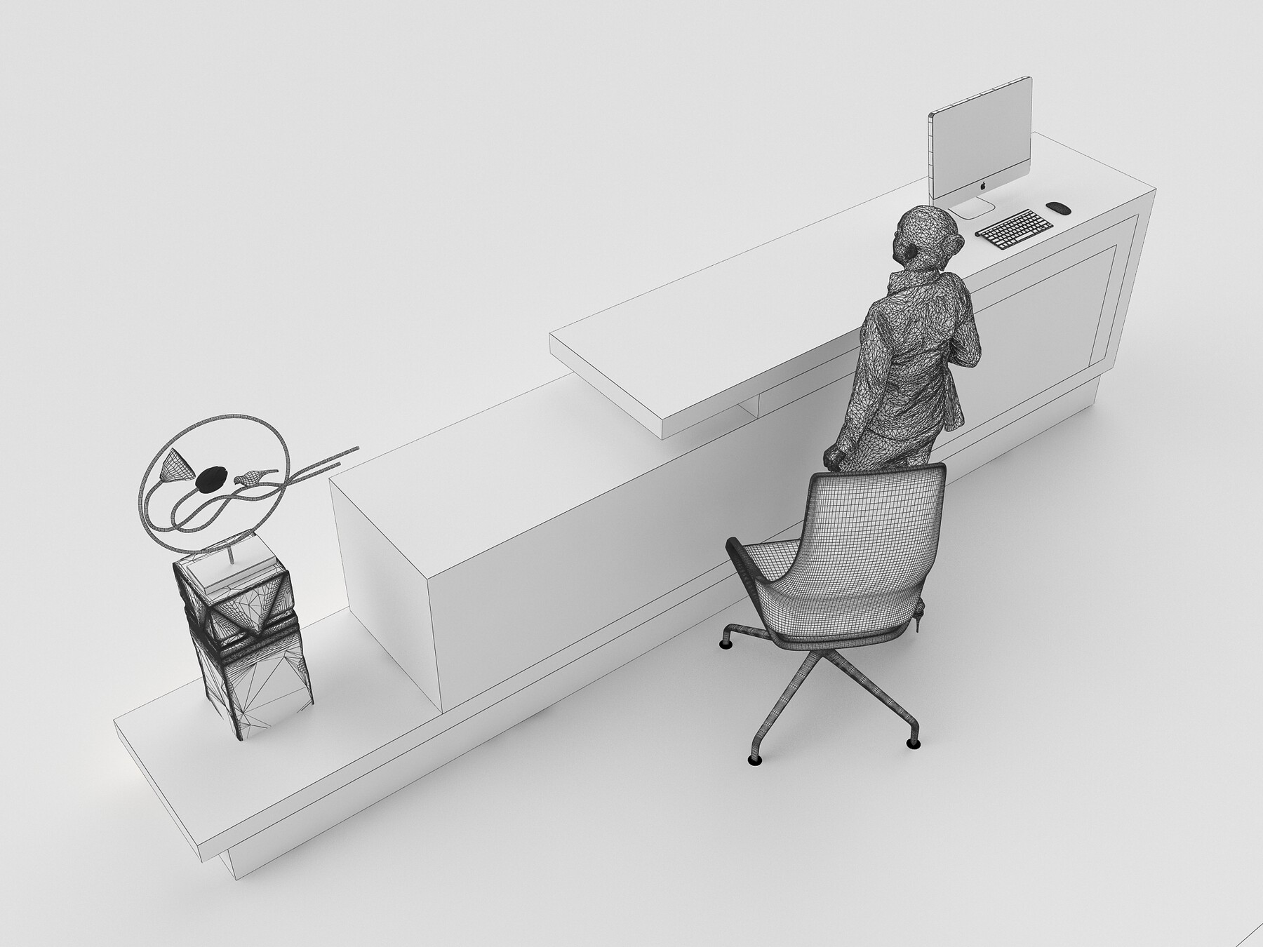 ArtStation - Reception Desk - 052 | Resources