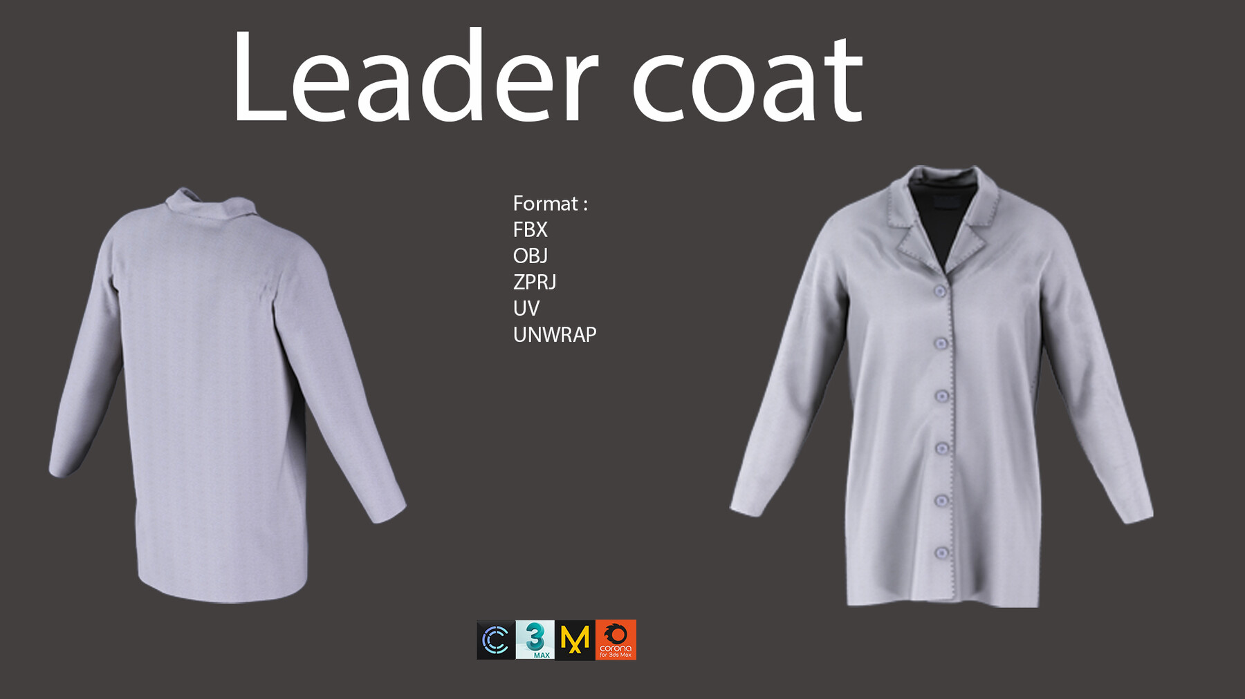 ArtStation - Leader coat | Resources