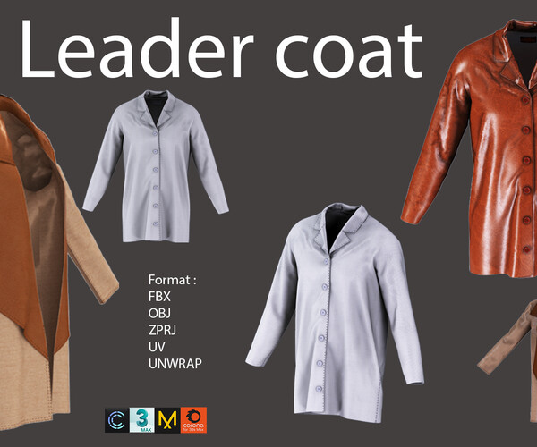 ArtStation - Leader coat | Resources