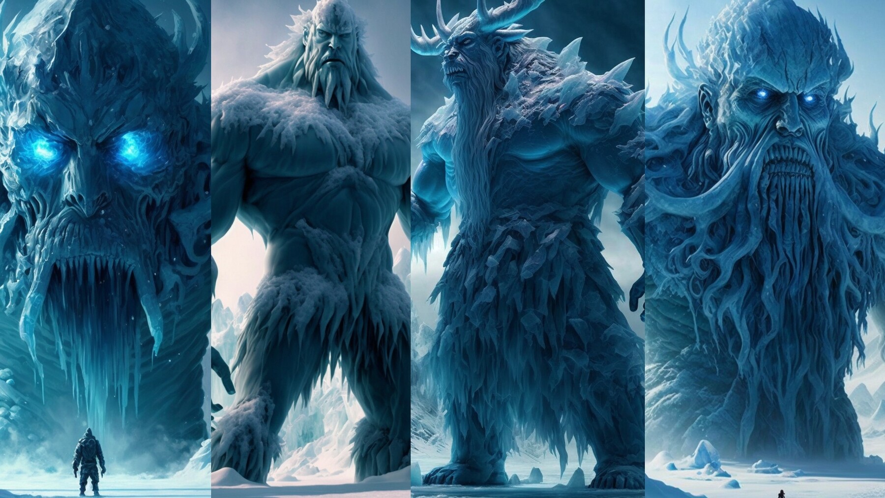ArtStation - The Creature Series: Ice Giants- 20 JPEG of 8k | Artworks