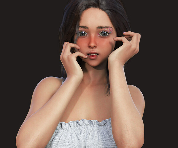 ArtStation - Hestia For Genesis 8 Female | Game Assets