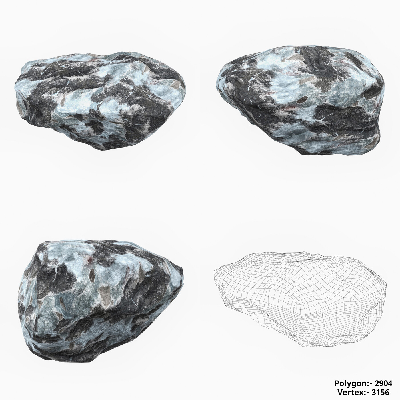 ArtStation - Snow Stone Rock Collection | Resources