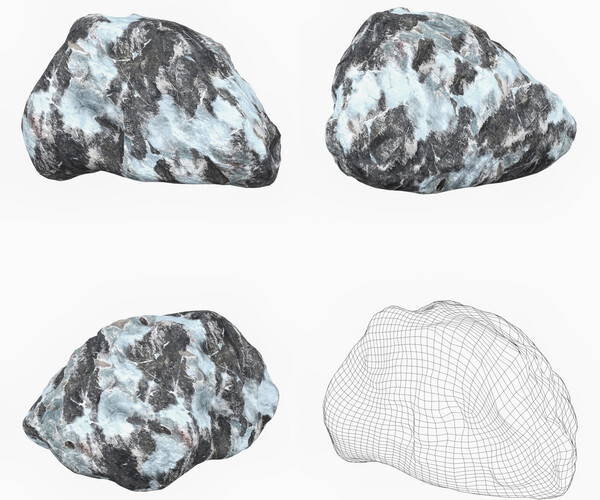 ArtStation - Snow Stone Rock Collection | Resources