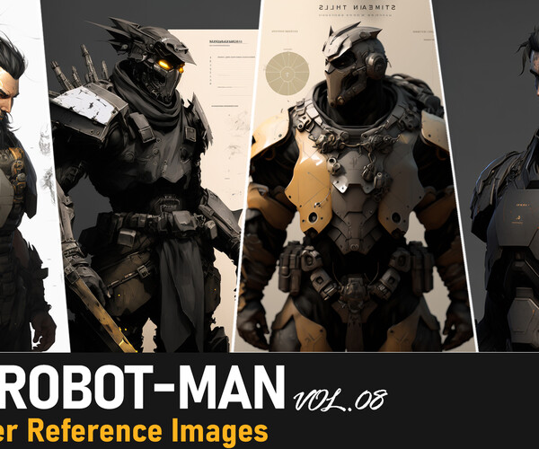 ArtStation - Robot-Man VOL.08|4K Reference Images | Artworks