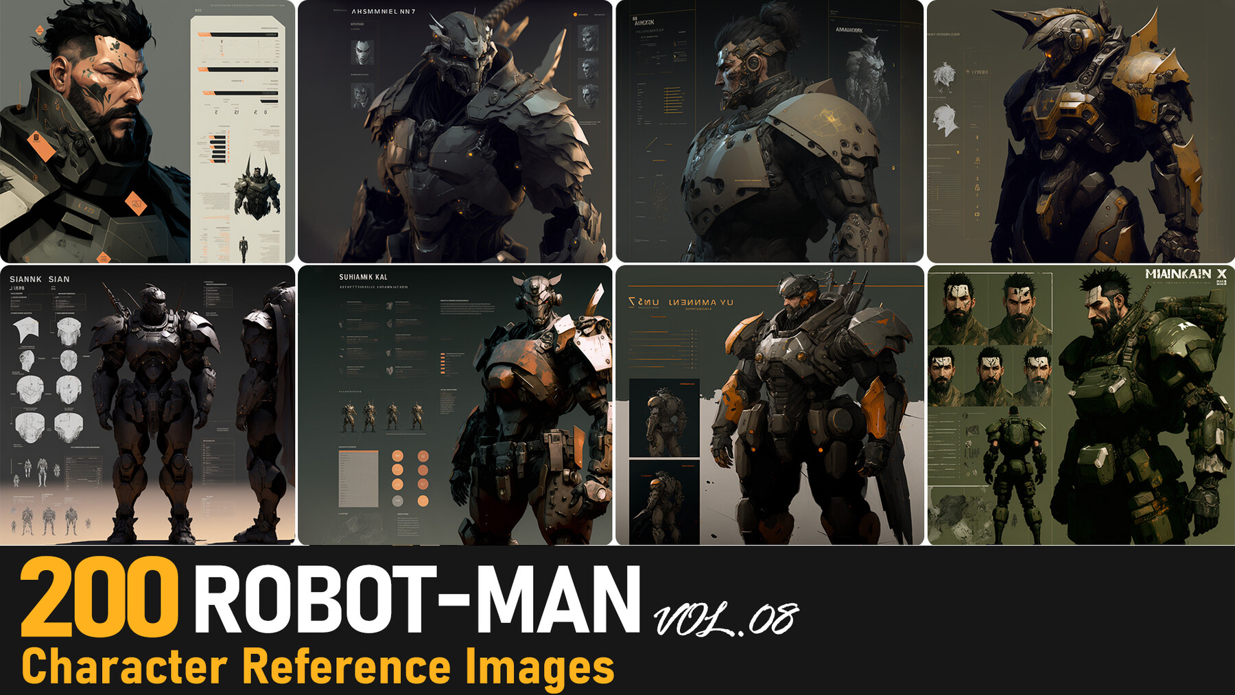 ArtStation - Robot-Man VOL.08|4K Reference Images | Artworks