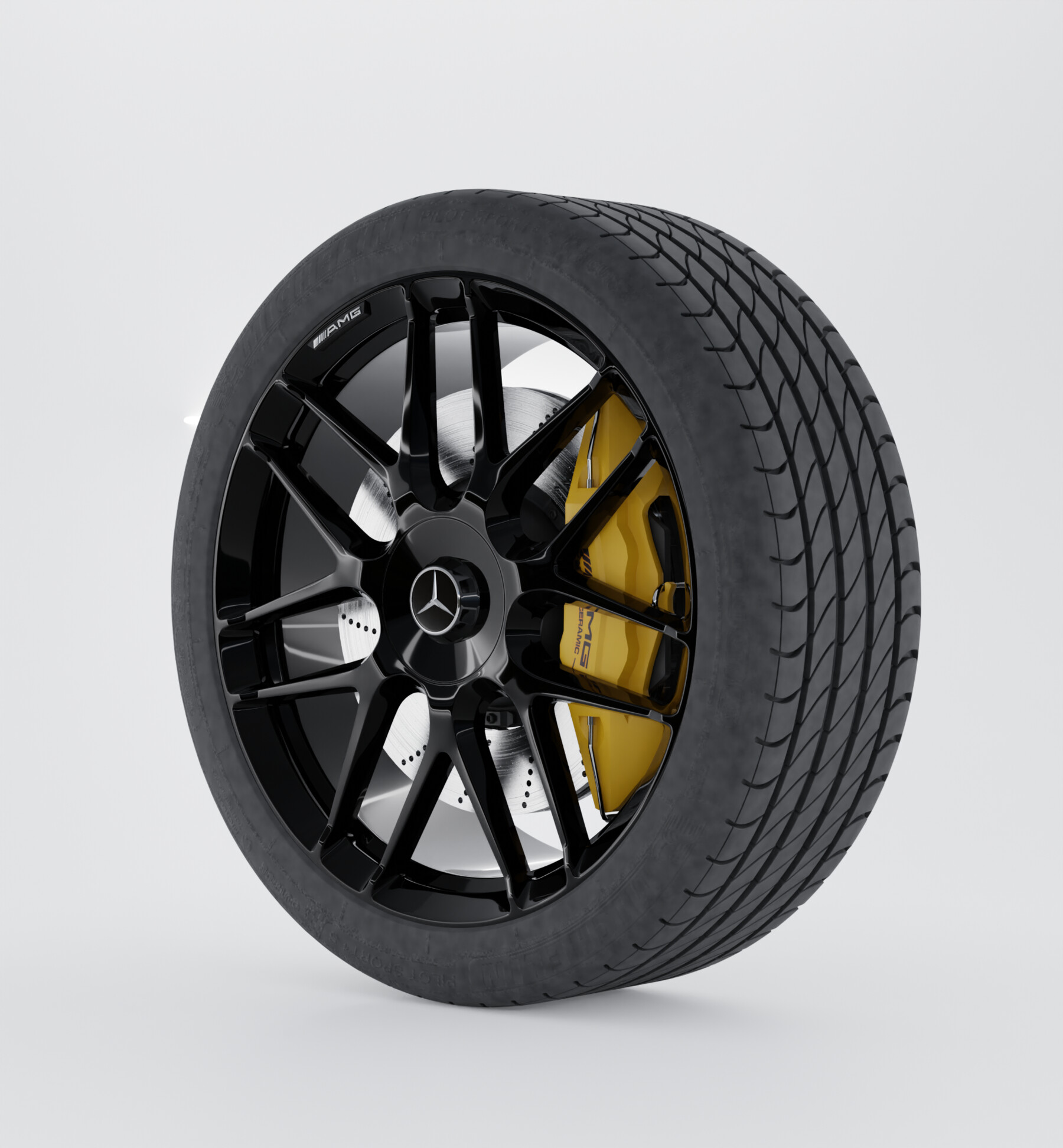 ArtStation - Mercedes wheel | Resources