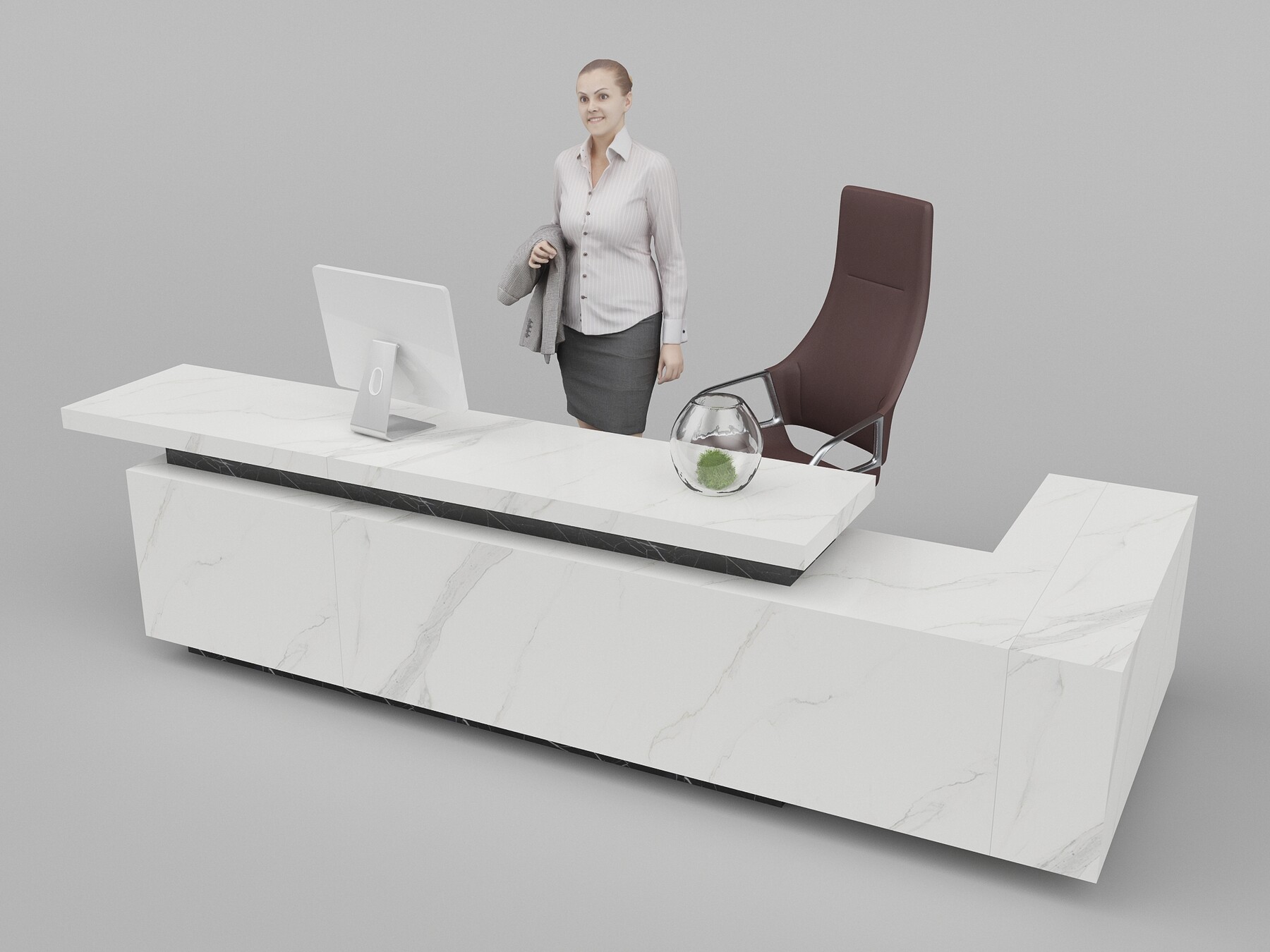 ArtStation - Reception Desk - 059 | Resources