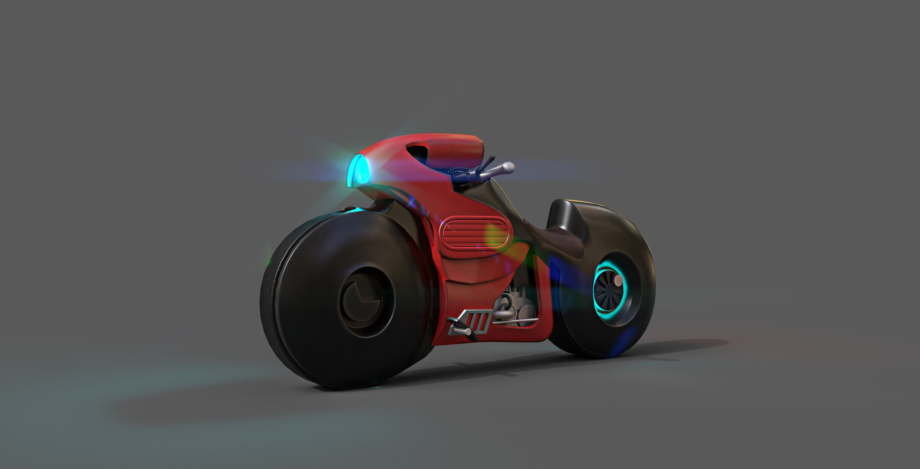 ArtStation - Sci-fi Bike Game Ready 2 | Game Assets