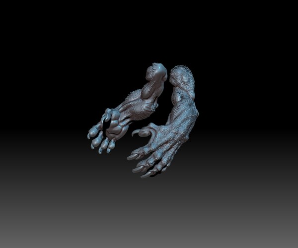ArtStation - 18 Fantasy Creature Hands set | Resources