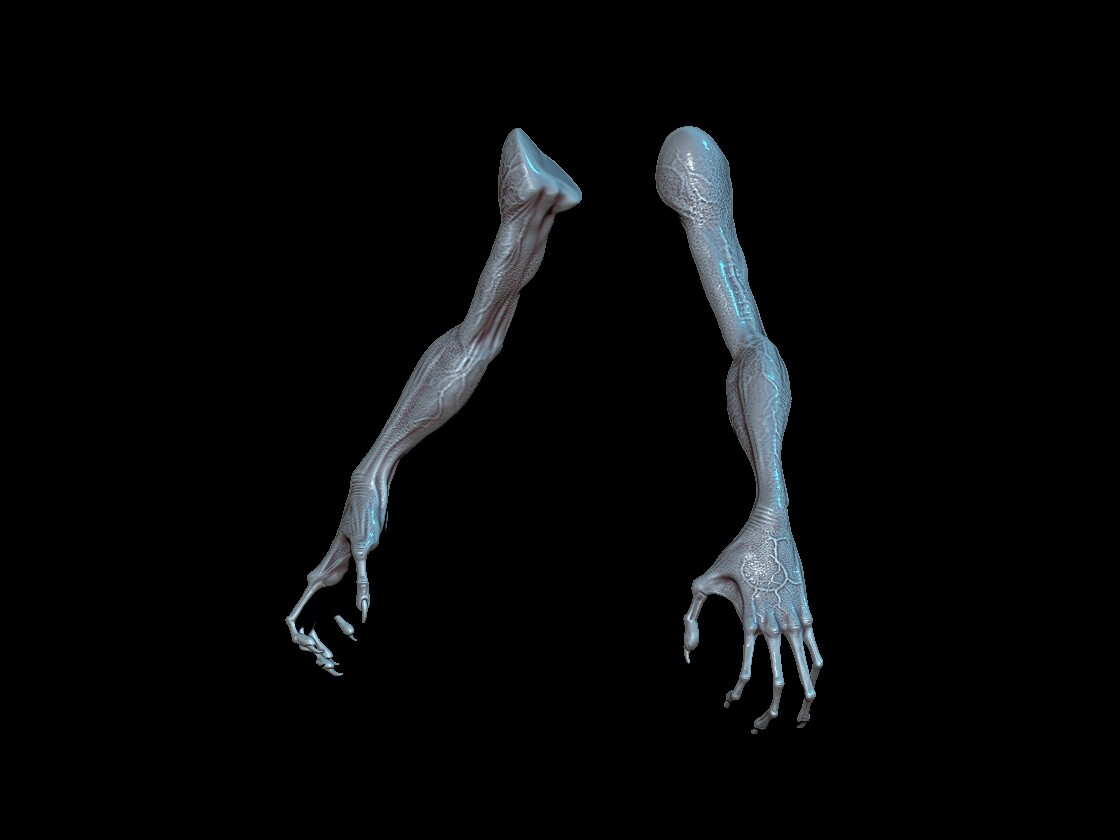 ArtStation - 18 Fantasy Creature Hands set | Resources