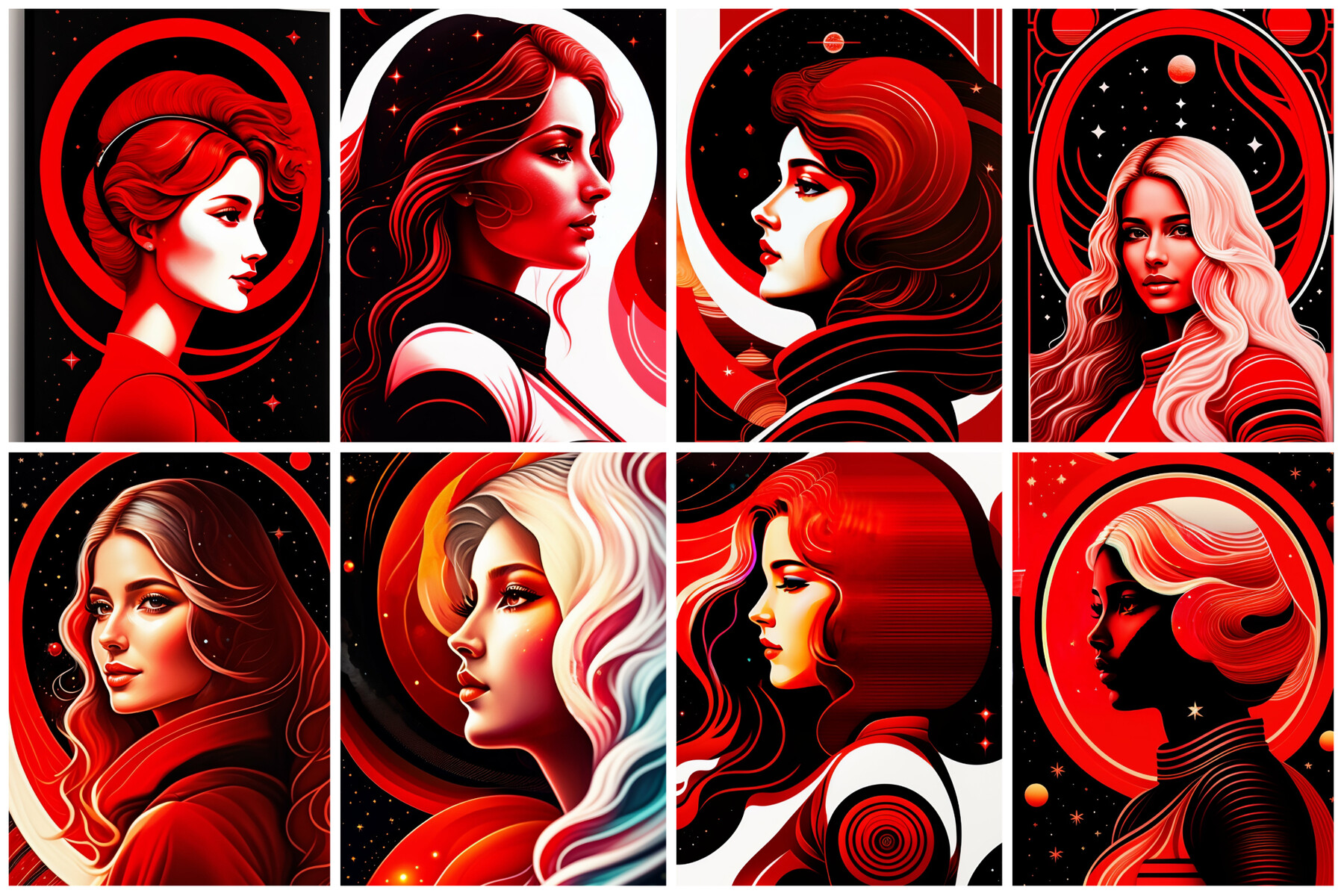 ArtStation - Red Lady 8 JPEG | Artworks
