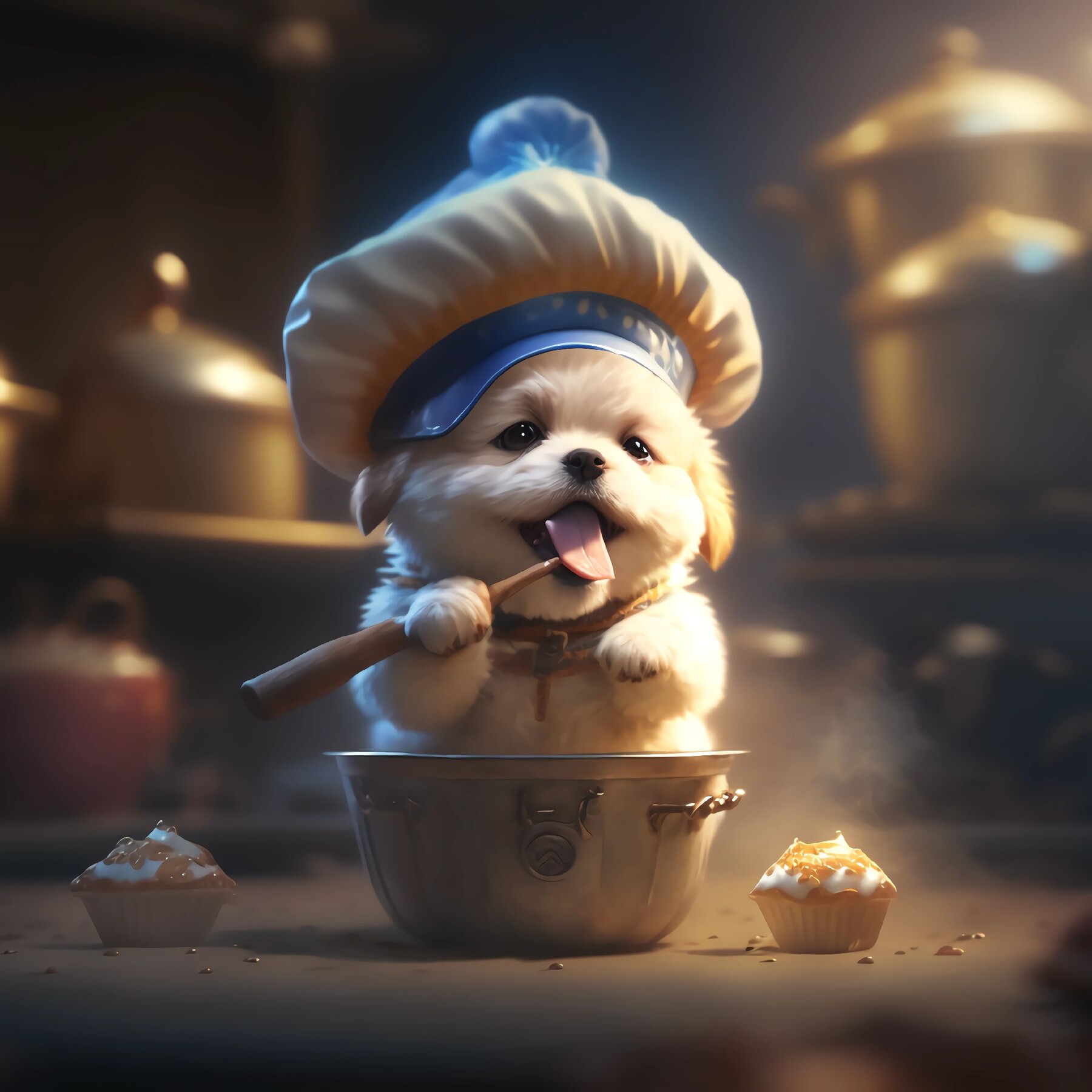 ArtStation - dog chef | Artworks