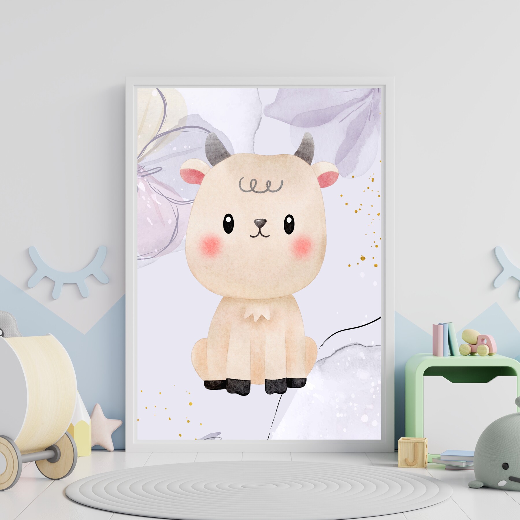 ArtStation - Baby Goat With Love | Artworks