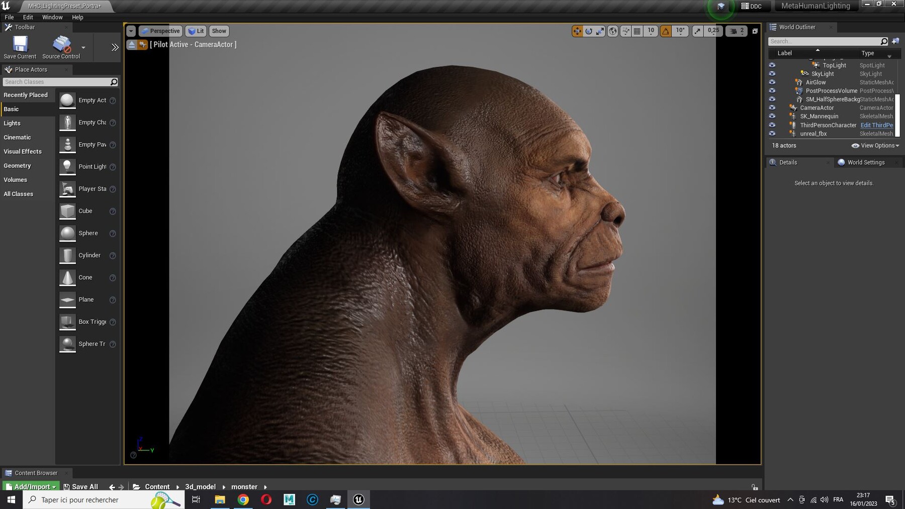ArtStation - Monster For Game And Render | Game Assets