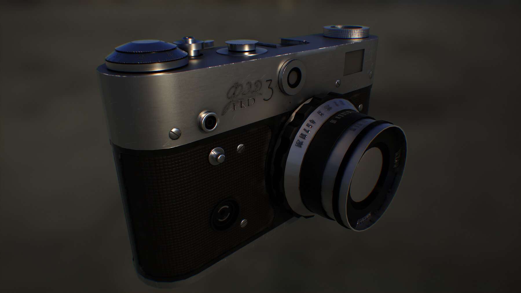 ArtStation - Camera FED 3 3D | Game Assets