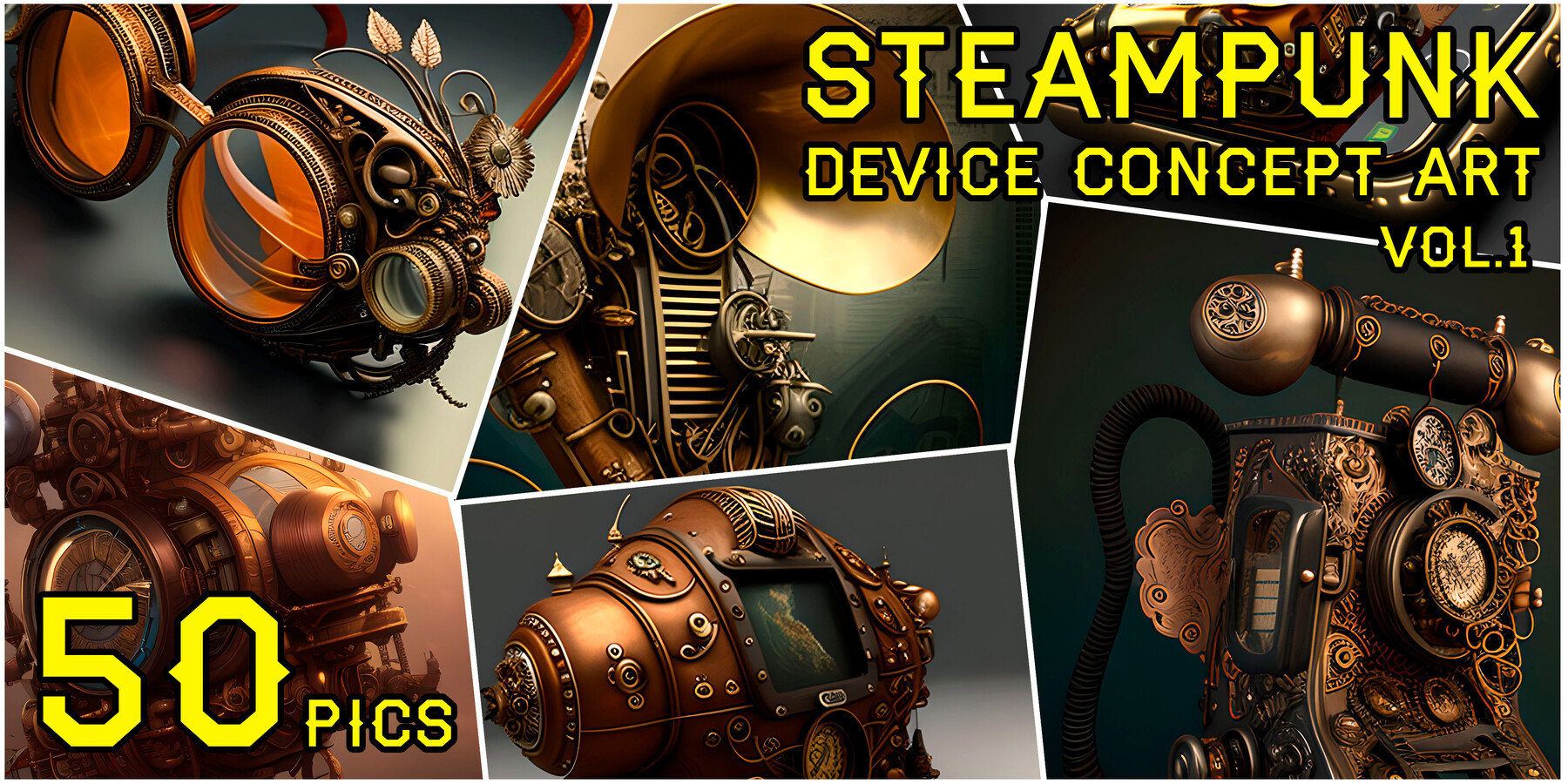 ArtStation - Steampunk concept art pack v.1 | Artworks