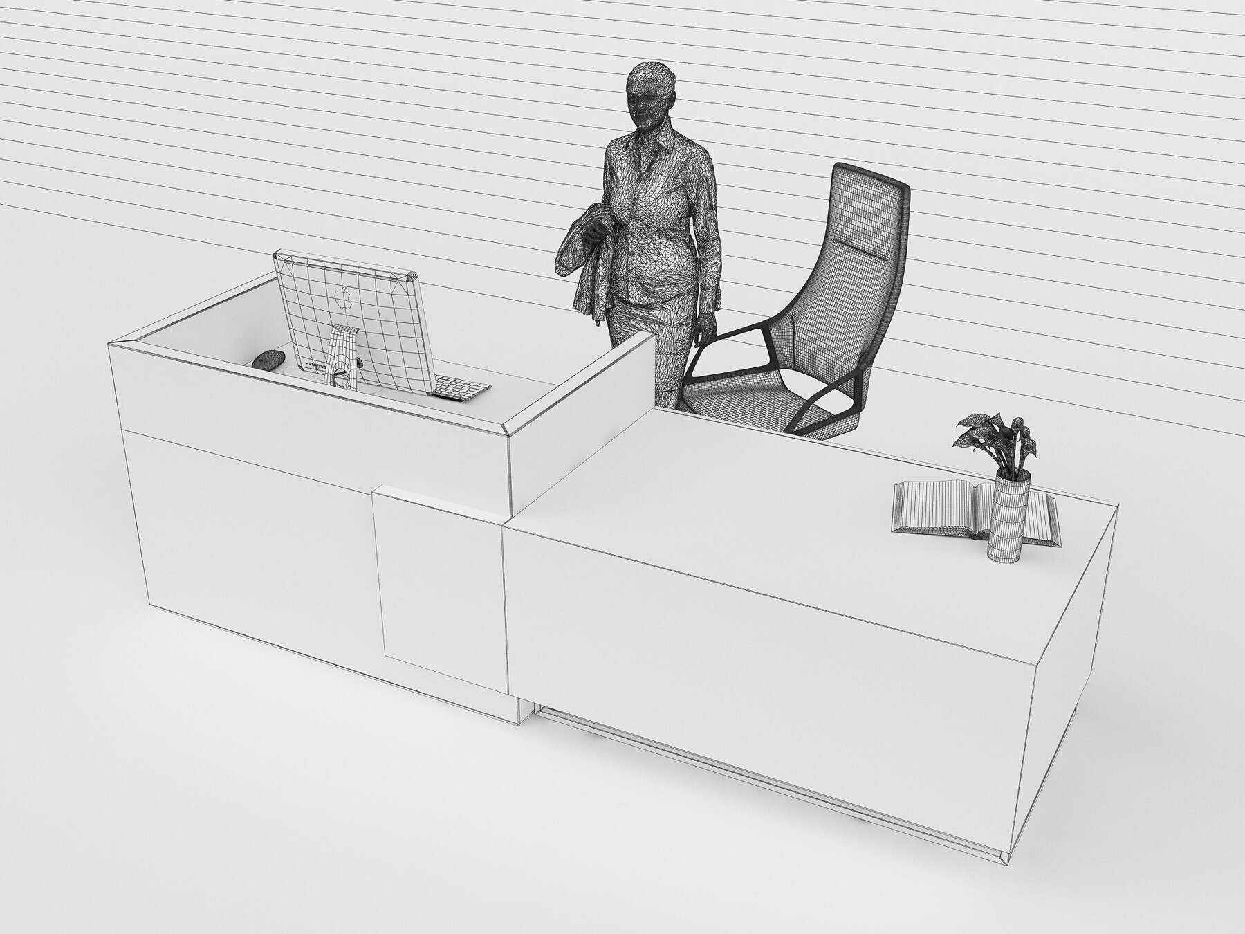 ArtStation - Reception Desk - 073 | Resources