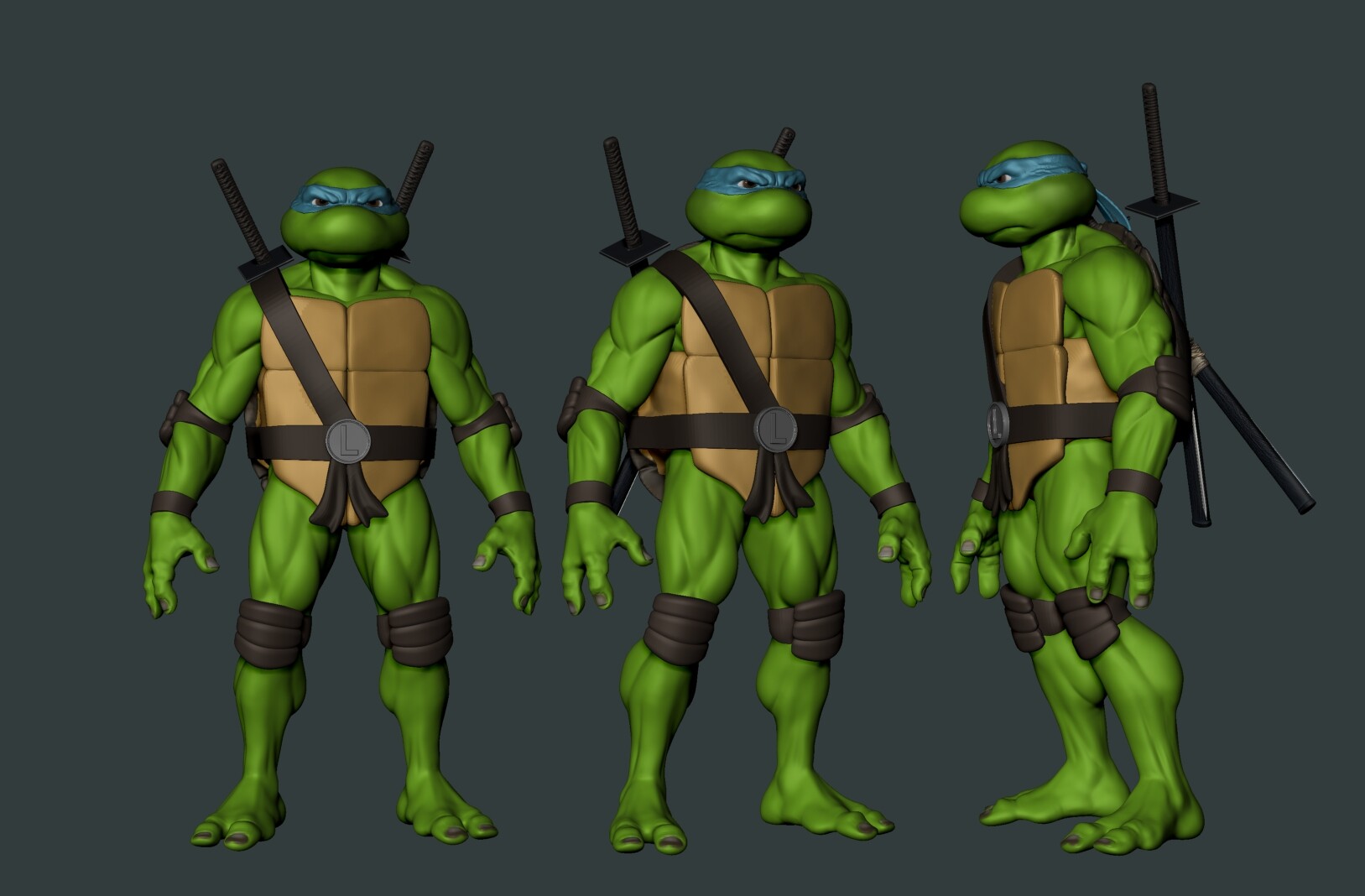 ArtStation - LEO TMNT | Resources