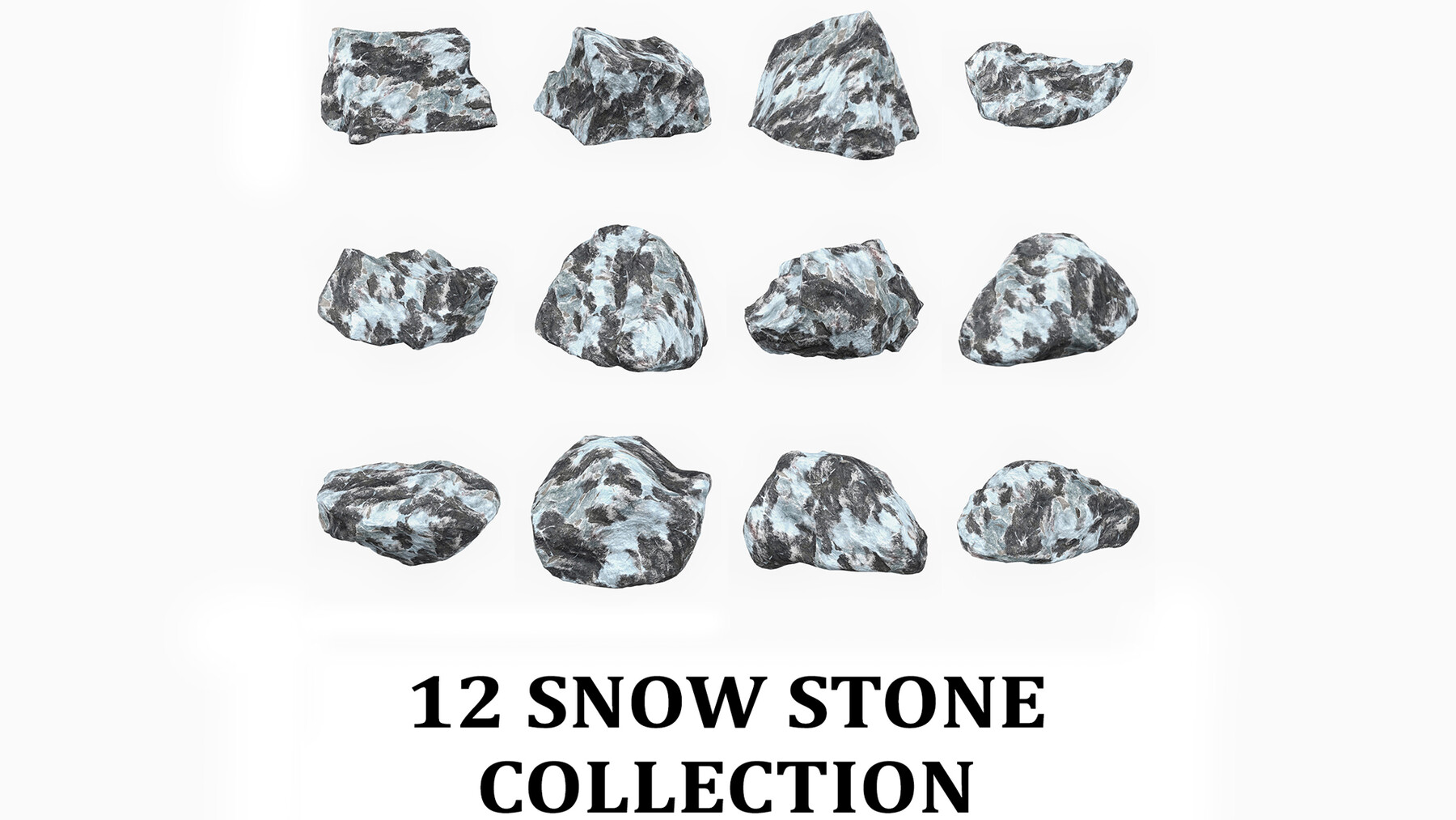 ArtStation - Snow Stone Rock Collection | Resources