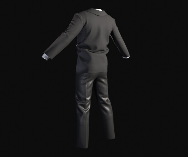 ArtStation - Men Suit | Game Assets