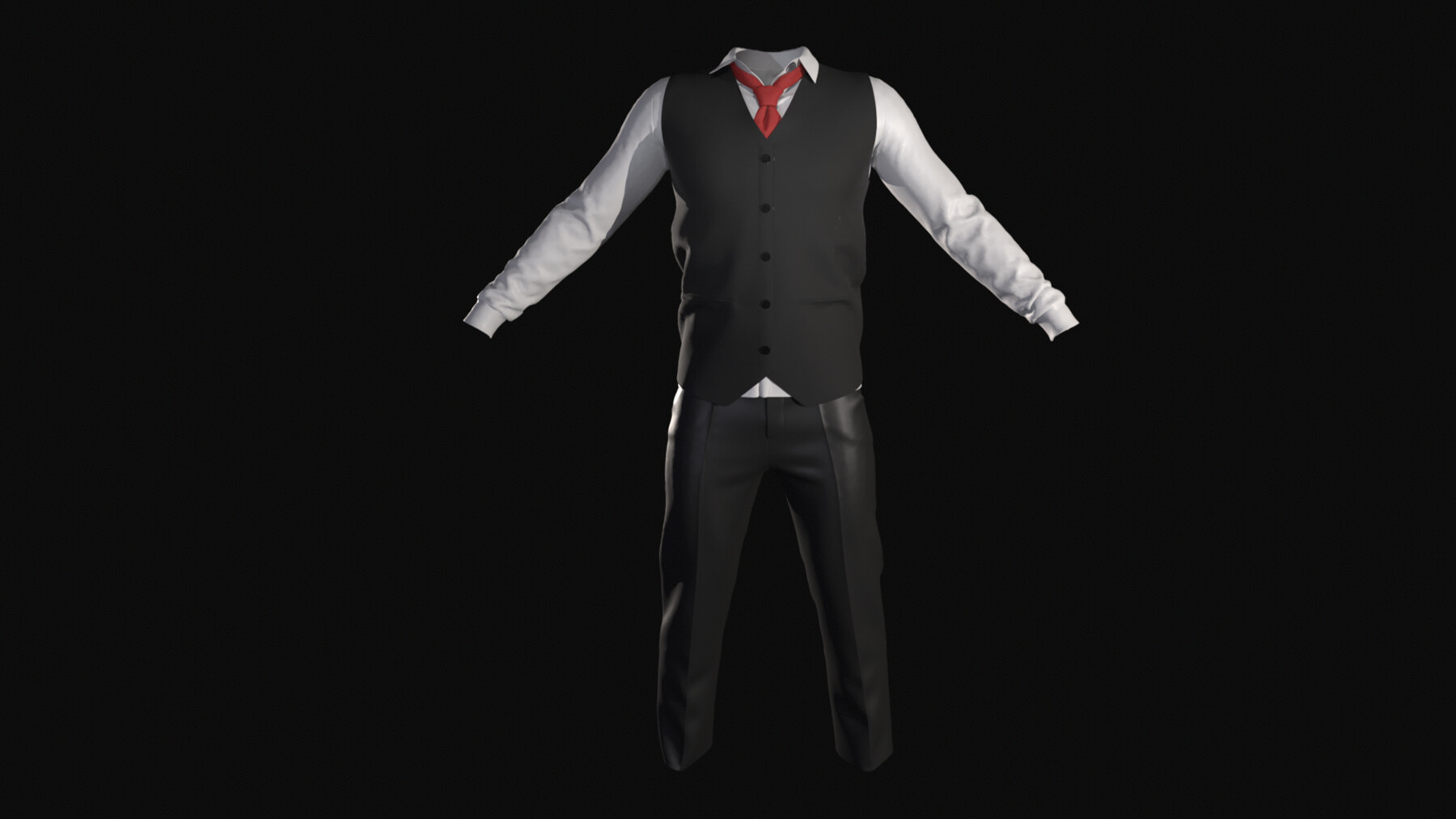ArtStation - Men Suit | Game Assets