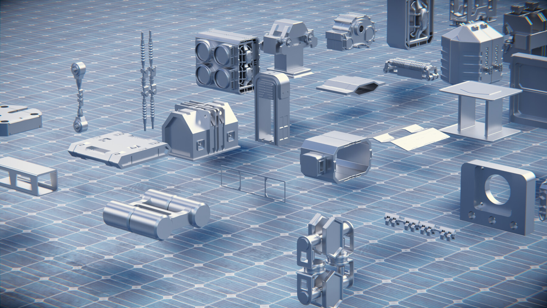 ArtStation - 3D Various Kitbash | Resources