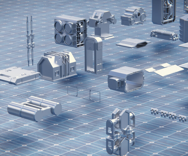 ArtStation - 3D Various Kitbash | Resources