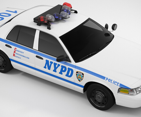 ArtStation - Ford Crown Victoria NYPD | Resources
