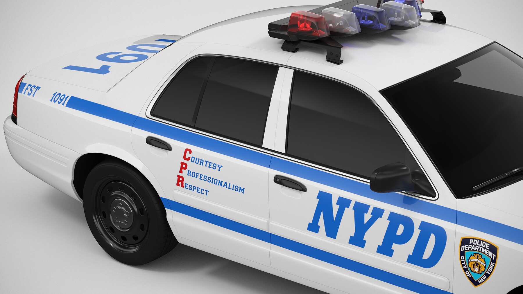 ArtStation - Ford Crown Victoria NYPD | Resources