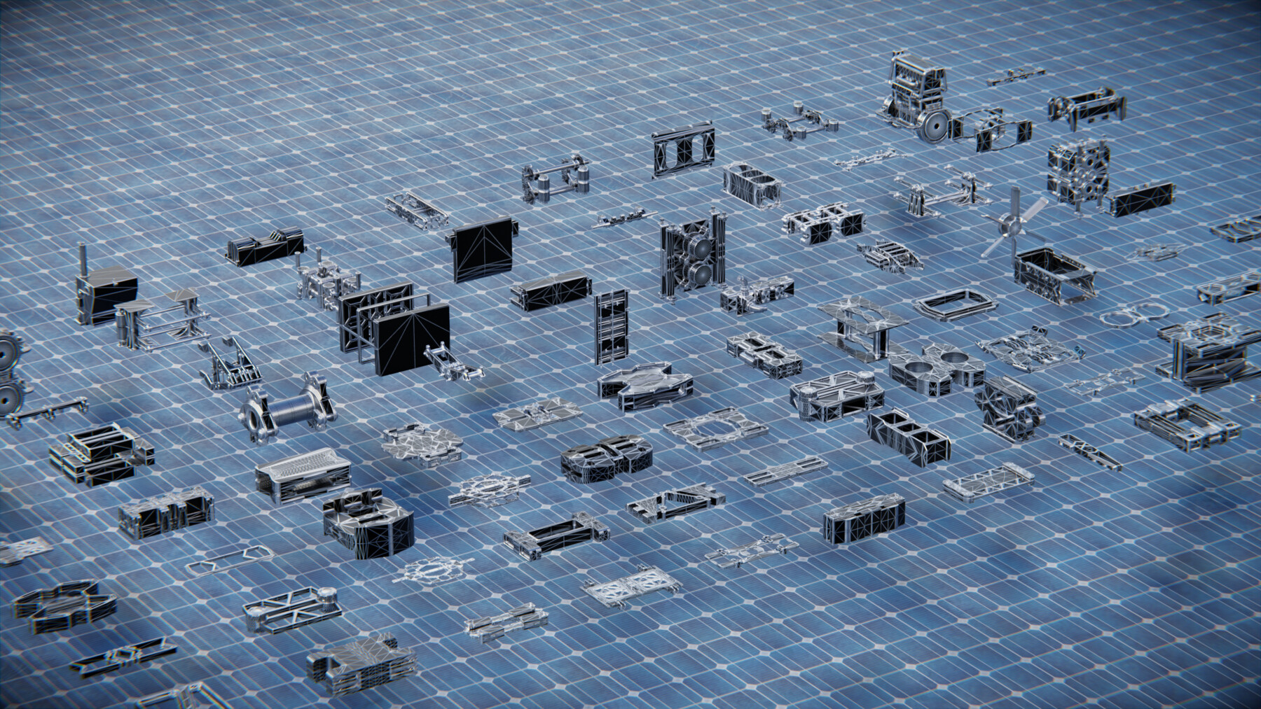 ArtStation - 3D Various Kitbash | Resources