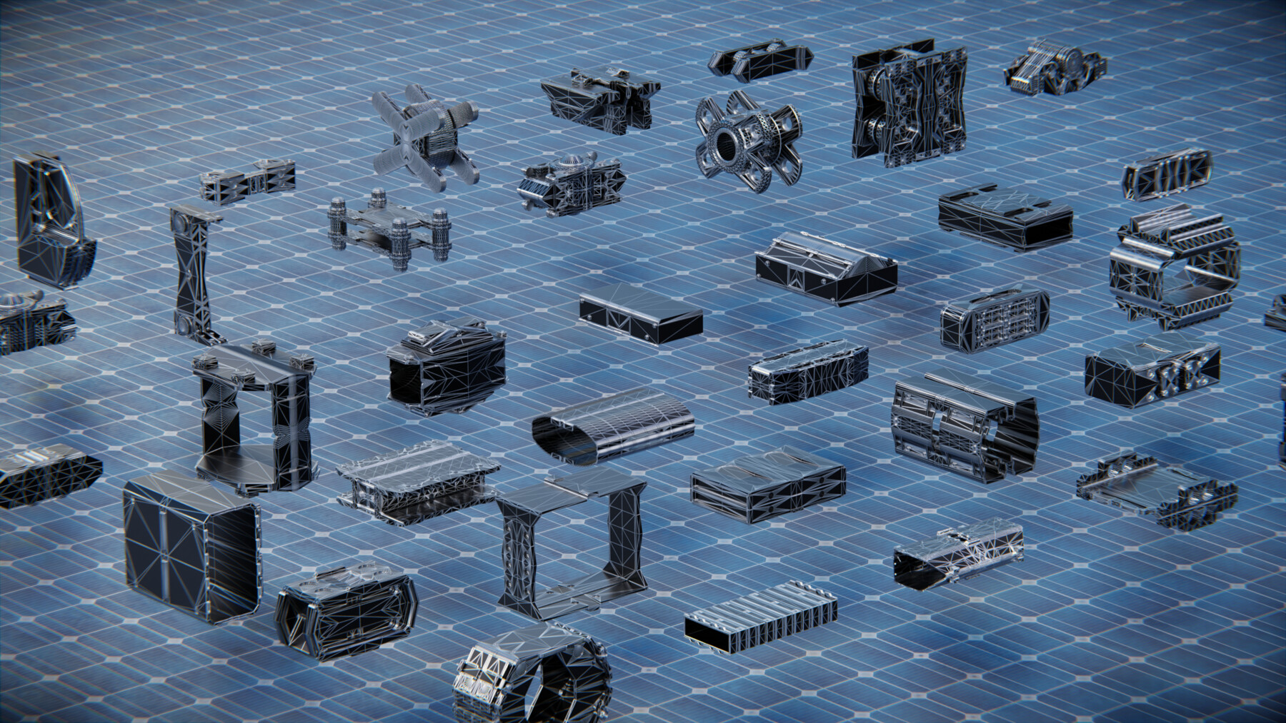 ArtStation - 3D Various Kitbash | Resources