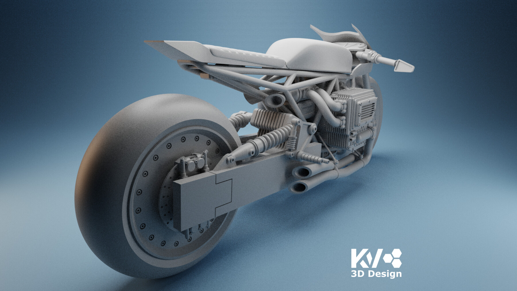 ArtStation - KV-The Batman Batcycle 2022 3D print model | Resources