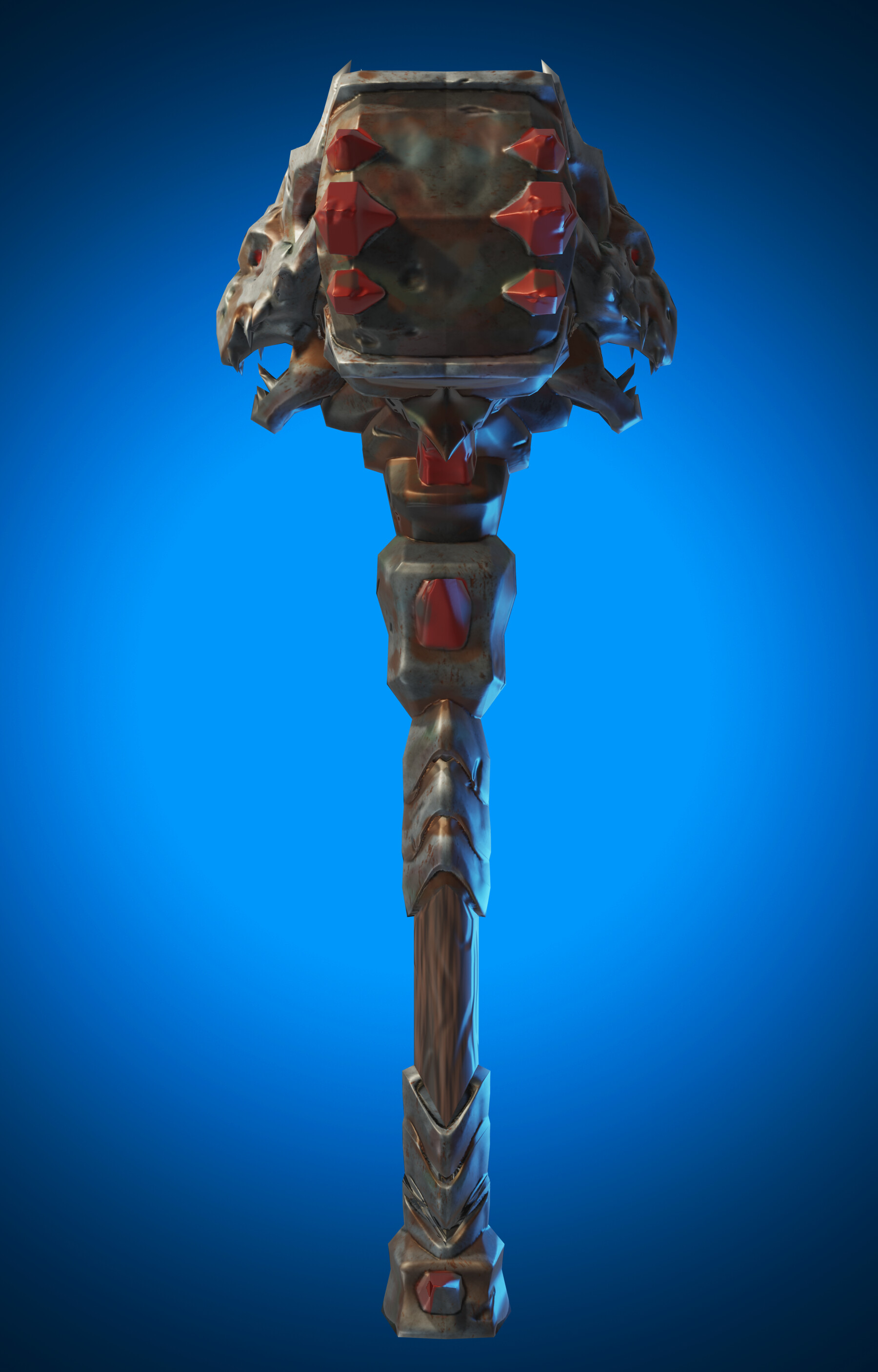 ArtStation - Stylized Hammer Weapon Low Poly Game Ready | Game Assets