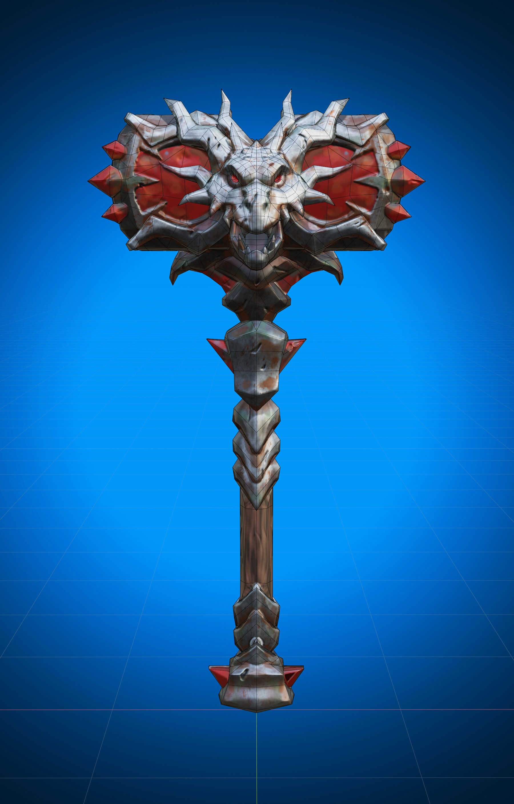 ArtStation - Stylized Hammer Weapon Low Poly Game Ready | Game Assets